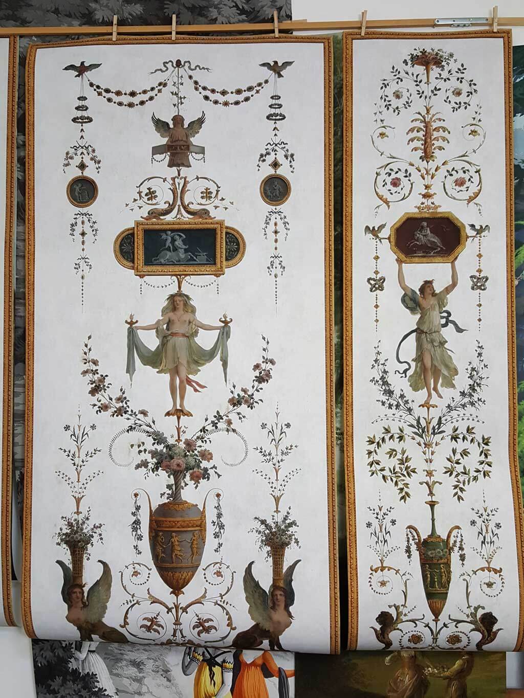 Grotesque panel - XVIIIth century - Wallpaper #5 - Papiers de Paris