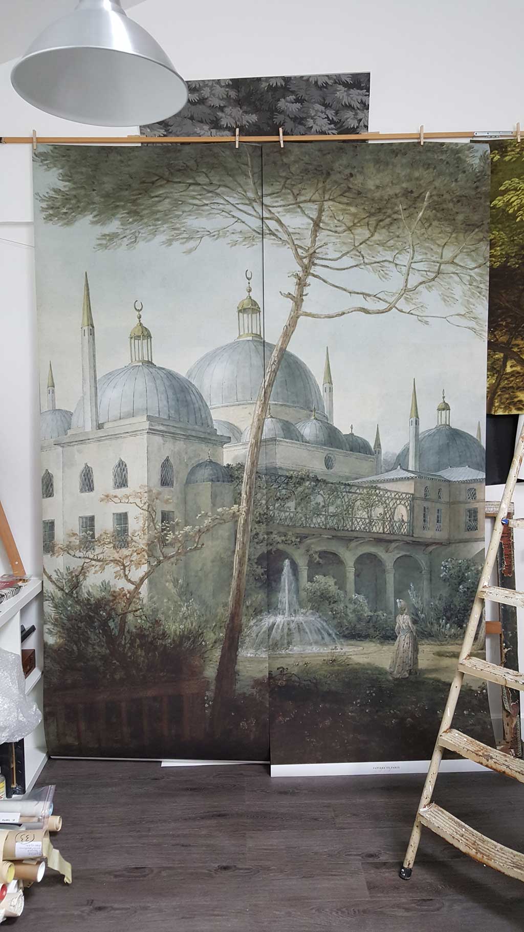 Turkish scene - Wallpaper mural - Papiers de Paris